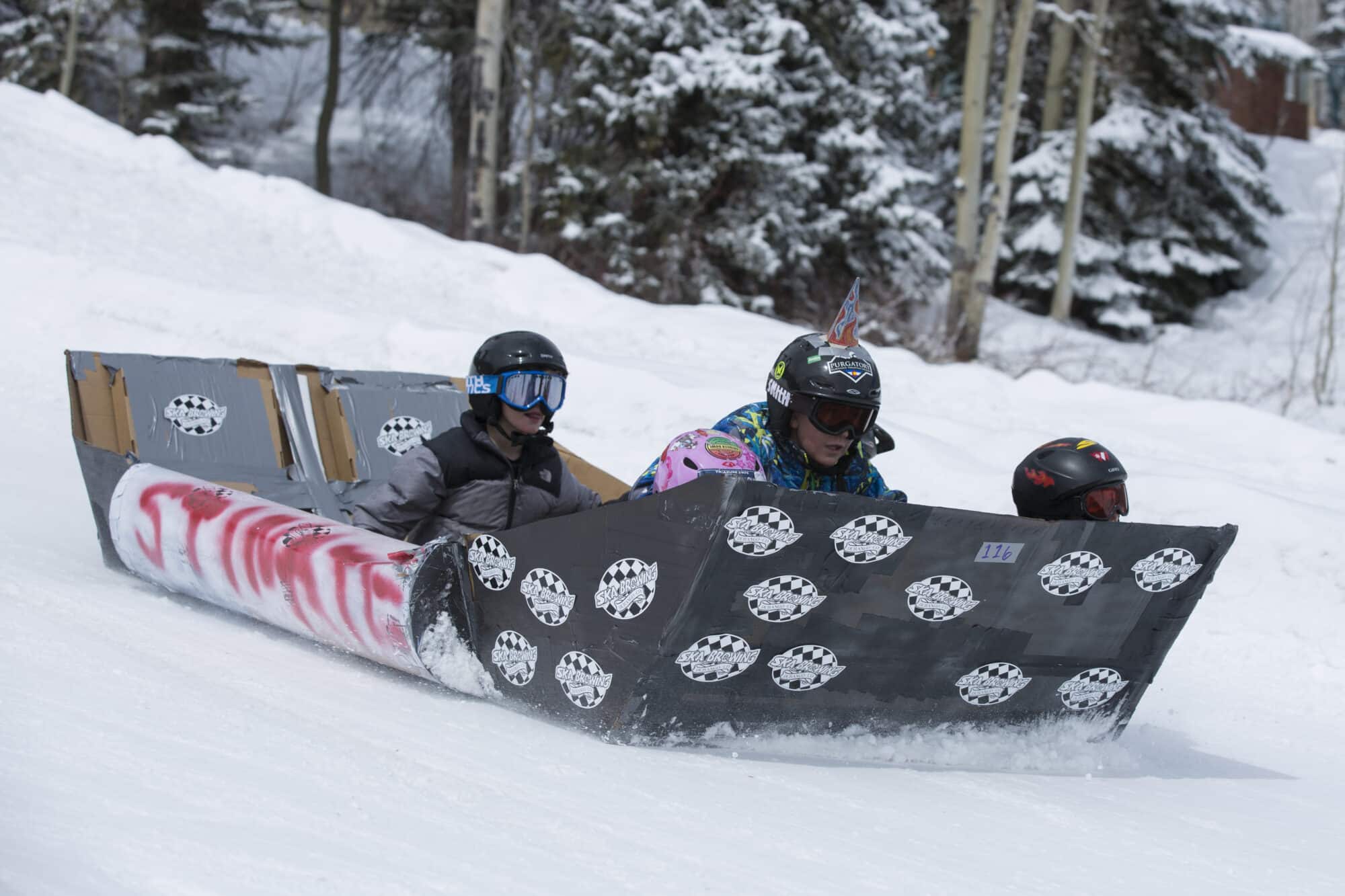 Cardboard derby - Purgatory Resort