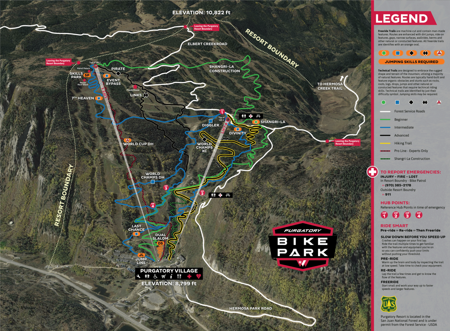 Trail Maps - Purgatory Resort