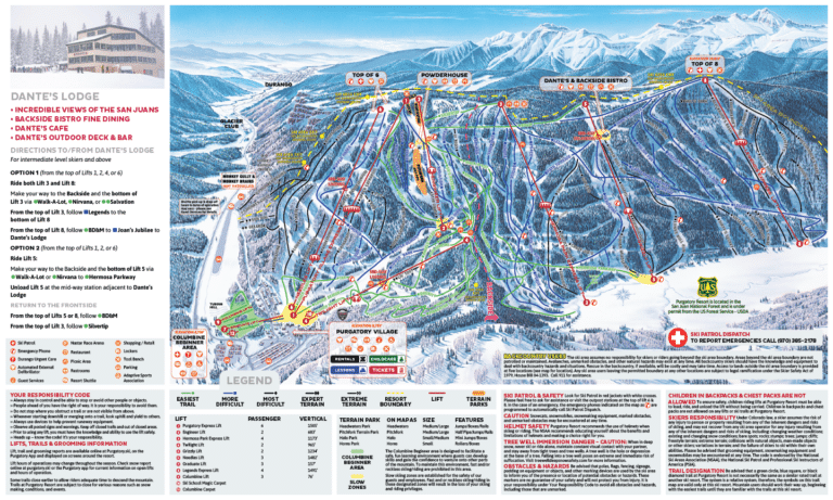 Trail Maps - Purgatory Resort